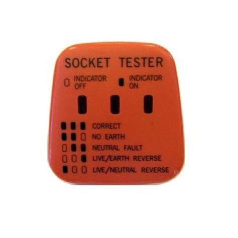 Buy Lyvia Uk Mains Socket Tester 240v Polarity Test 3 Pin Plug House Electrical Wiring Online