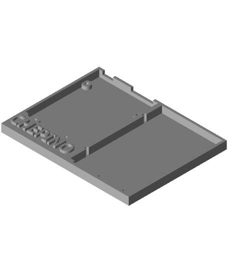 Base Para Arduino Táctica 3d Model Josemattia Thangs