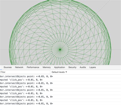Threejs Raycaster Does Not Work As Expected Discussion Threejs Forum