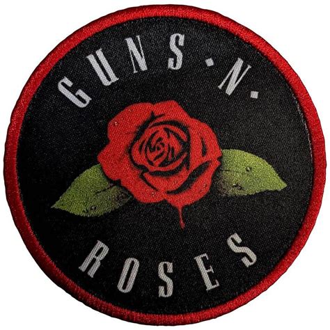 Bandpatchesnl Guns N Roses Patch Rose