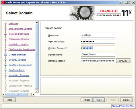 Oracle Base Oracle Forms And Reports 11gr2 Installation On Windows