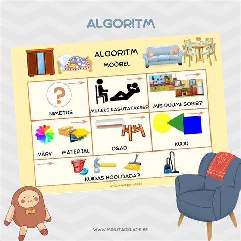 Algoritm Töölehed Lastele