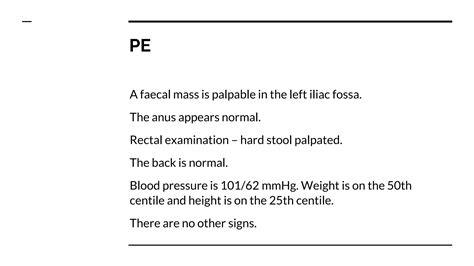 Case In Pediatric Gastroenterology Constipationpptx