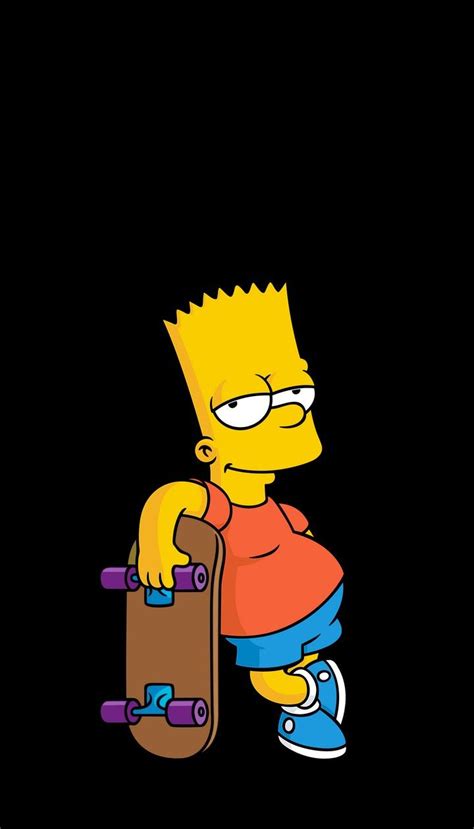 Bart Simpson Meme Black