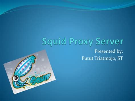 Squid Proxy Server Pptx