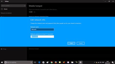 Enable Or Disable Mobile Hotspot In Windows 10