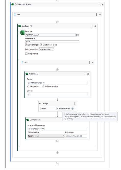 How To Delete Rows Excel That Contain Unwanted Data Studiox Uipath