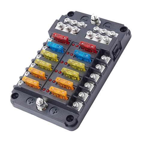 12 way fuse block with bus bar shop on nz