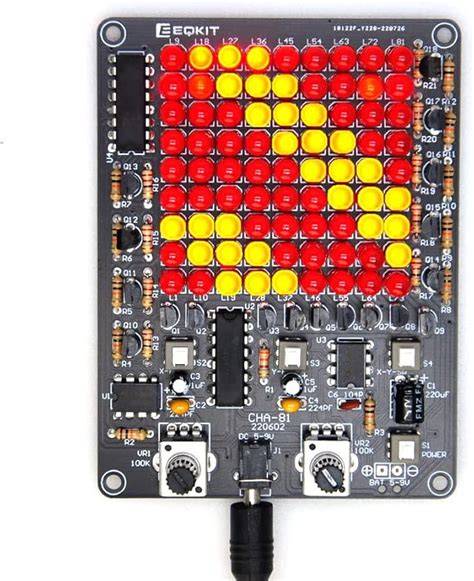 Amazon Com Gikfun LED Chaser Soldering Practice Kit PCB Board LEDs For STEM Electronics