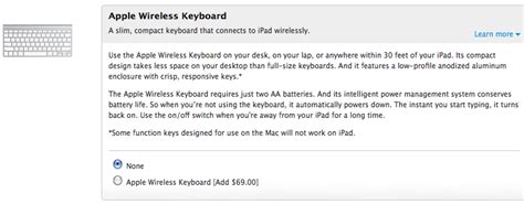 Wireless Keyboard For The IPad Available For Edible Apple