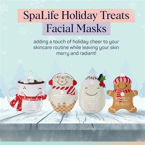 Spalife Beauty Holiday Treats Christmas Face Mask Bundle