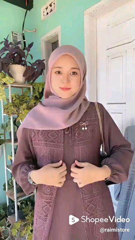 Ymf Gamis Abaya Inara Free Brossbaju17agustus Bajuwanitatermurahberkualitas Fypツ Shopee