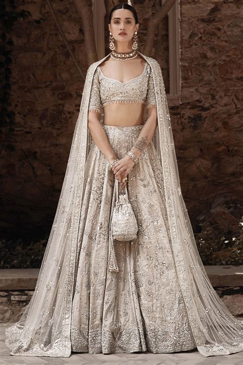 Silver Needle Winged Glory Lehenga Set Lehenga Indian Bride Indian