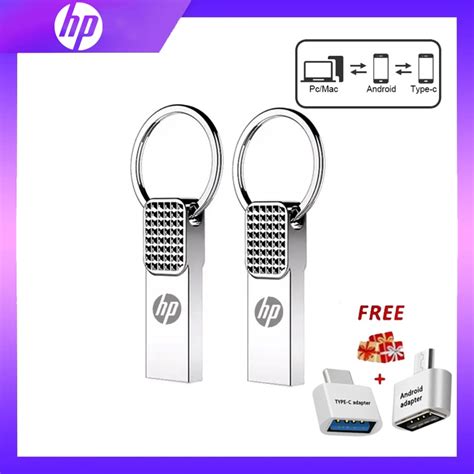 H Ship Ready Stockhp Pen Driver Usb Gb Gb Gb Flash Drive Tb Tb Usb Silver Metal