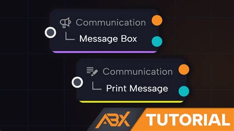 How To Use Message Box And Print Message Blocks In Algobuilderx Youtube