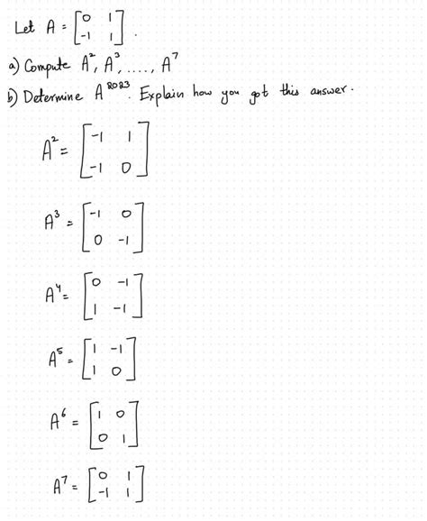 How To Solve Part B Rlinearalgebra
