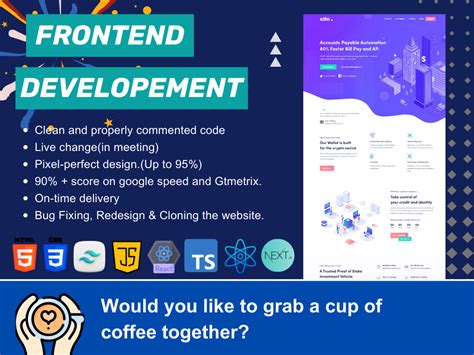 A Pixel Perfect Front End Development Upwork