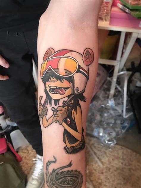 Noodle Tattoo I Just Got Today R Gorillaz