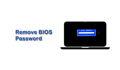 How To Remove Bios Password
