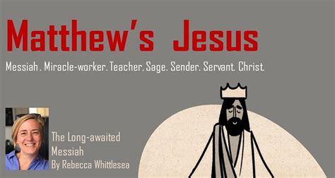 Matthews Jesus The Long Awaited Messiah City Hope Church