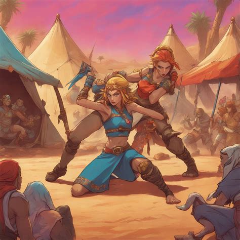 Zelda Bargains For Link With The Gerudo By Twilight2shadows On Deviantart