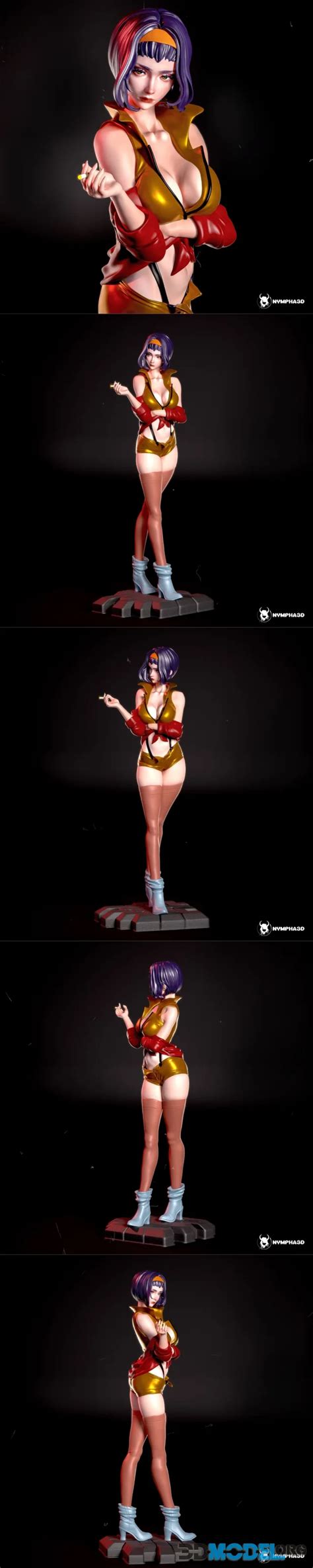 3d Model Nympha Faye Valentine Printable