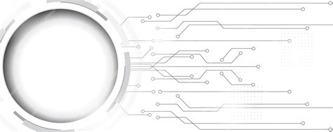 회색과 흰색 기술 배경 이미지 디지털 통신 연결을 위한 라인 디자인 프리미엄 벡터