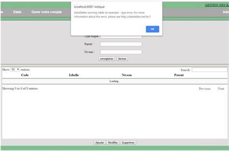 Populate Datatable — Datatables Forums
