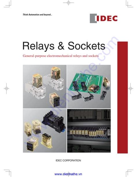 Idec Catalog Relays And Sockets Idec Pdf
