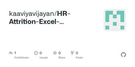 Github Kaaviyavijayanhr Attrition Excel Dashboard