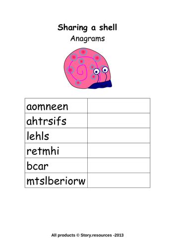 Sharing A Shell Story Sack Teaching Resources Eyfs Ks1 Seaside Teaching Resources