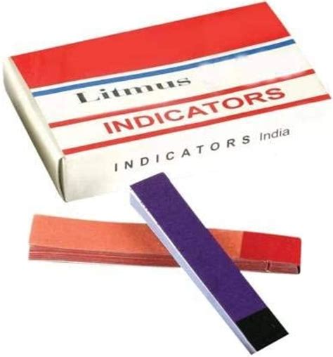 Buy Litmus Paper Red And Blue Indicator Strips Pack Online