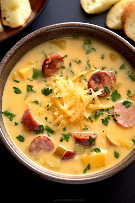 Potato Kielbasa Soup That Oven Feelin