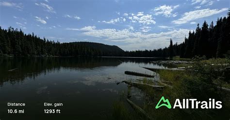 Shellrock Lake Via Cramer Lake Trail Washington 7 Reviews Map