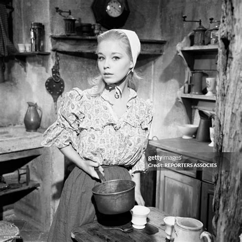 Jill Haworth Lors Du Tournage Du Film Les Mystères De Paris à Rouen News Photo Getty Images