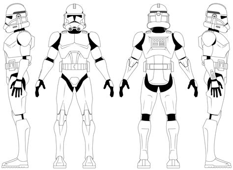 Template Clonetrooper Mk2 Phase 2 By Evilzgaruda On Deviantart