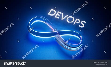 Devops Software Development Operations Infinity Symbol Stock
