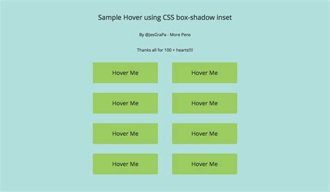 Box Shadow Css Hover At Erin Ayers Blog