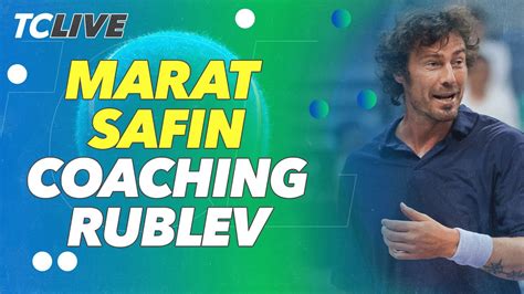 Marat Safin Joins Andrey Rublevs Coaching Team Tc Live Youtube