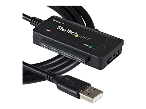 Startech Com Usb To Ide Sata Adapter Ssd Hdd Usb To Ide Sata Converter