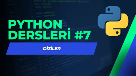 Python Dersleri Diziler YouTube