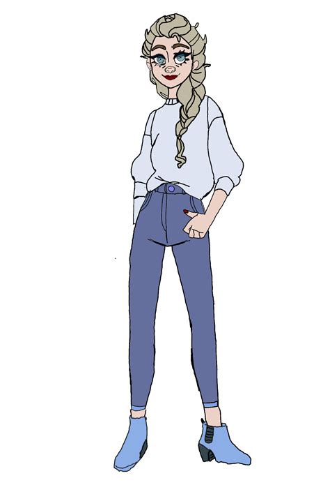 Modern Elsa Casual Clothes By Ortiz3949 On Deviantart