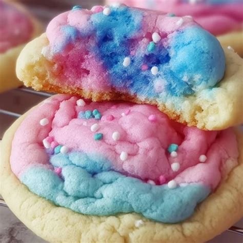 Cotton Candy Cookies Best Recipe For Soft Swirl Treats Recipe Maestro