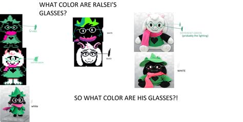 What Color Are Ralseis Glasses R Ralsei