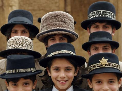 Traditional Jewish Hat Images Premium Ai Generated Image
