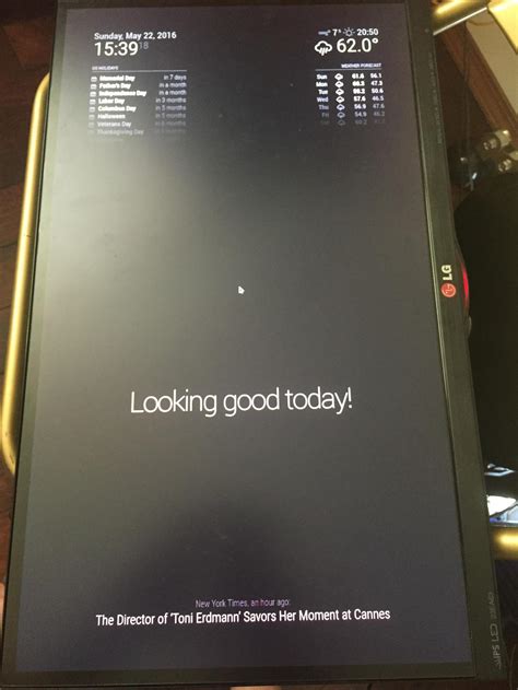raspberry pi magic mirror album on imgur