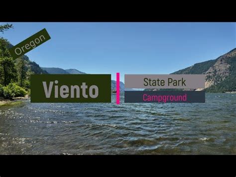 Viento State Park Oregon Camping Trip Youtube