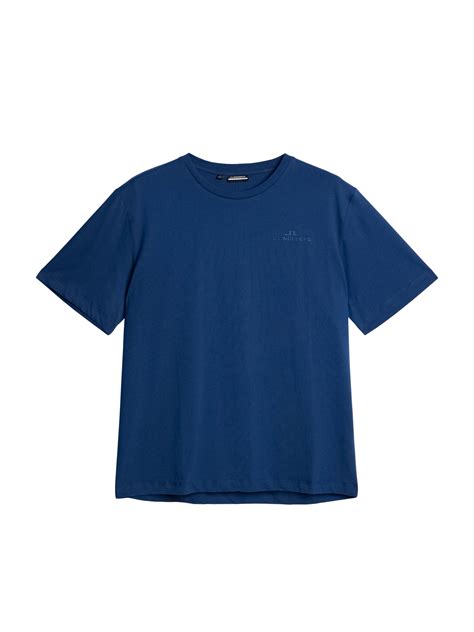 Alpha T Shirt Estate Blue Jlindeberg