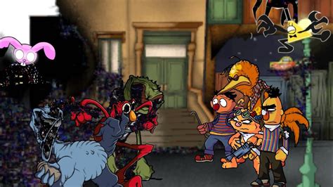 Fnfcuerdas Rotasbroken Strings Plaza Sesamo Mod Pibby Youtube