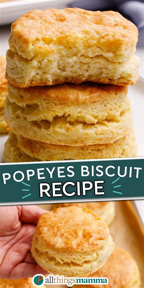 Popeyes Biscuits Recipe Popeyes Biscuit Recipe Homemade Biscuits